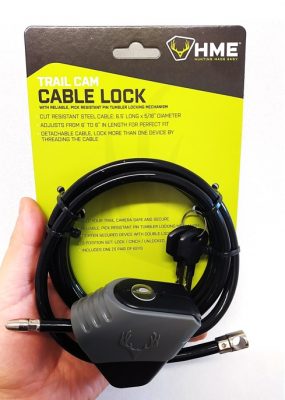 Riistakameralukko, Cable Lock - Eränetti verkkokauppa